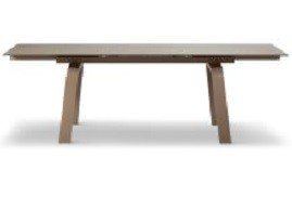China extendable 6 seater rectangle glass table furniture supplier