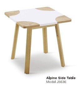 China square ashtree wood side table furniture supplier