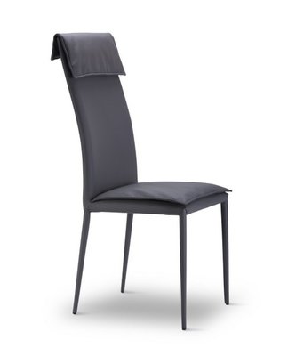 China North Europe style PU leather dining chair furniture supplier
