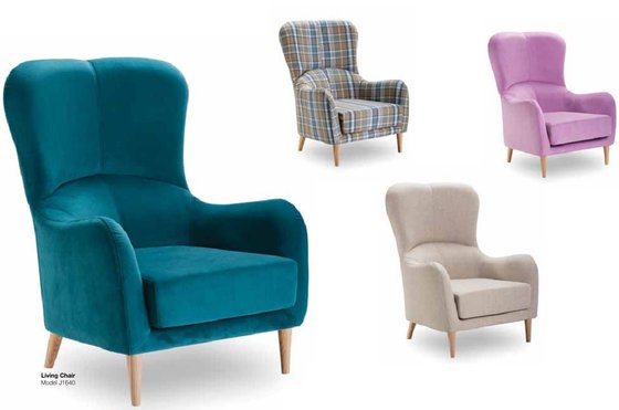 China North Europe style fabric leisure living chair furniture supplier