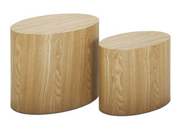 China America style oval wood coffee corner table furniture supplier