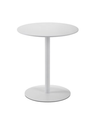 China America style white round low coffee corner table furniture supplier