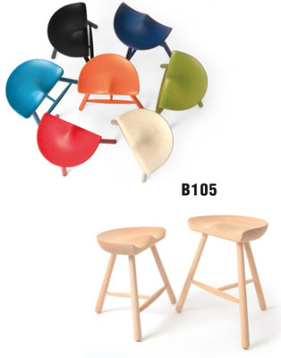 China North Europe style wood bar stool furniture supplier