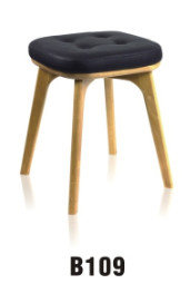 China North Europe style wood leisure stool furniture supplier