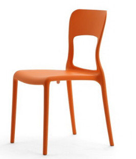 China modern stackable plastic cafe chair furniture supplier
