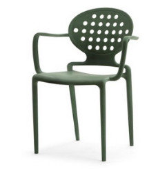 China modern outdoor plastic leisure Colette chair furniture supplier