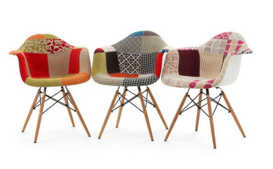 China modern upholstered Eames dining DAR chair furniture supplier