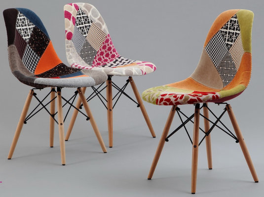 China modern dining furniture Eames DSW fabric chair supplier