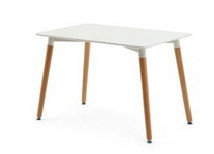 China modern rectangle dining furniture Eames table supplier