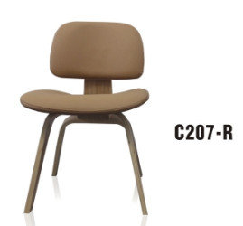 China America style bent wood lounge chair with cushion supplier