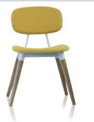 China America style bent wood dining chair with cushion supplier