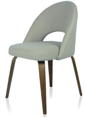 China America style leisure chair with bent wood foot supplier