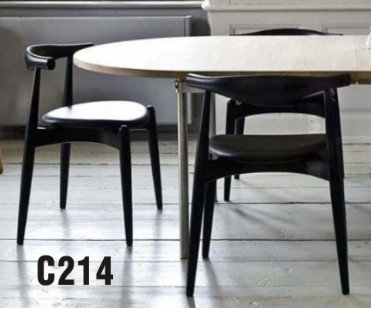 China America style solid wood coffee dining chair furniture supplier