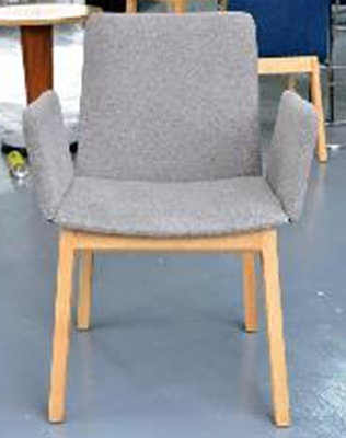 China America style solid wood coffee arm chair furniture supplier