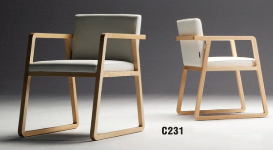China America style solid wood arm leisure chair furniture supplier