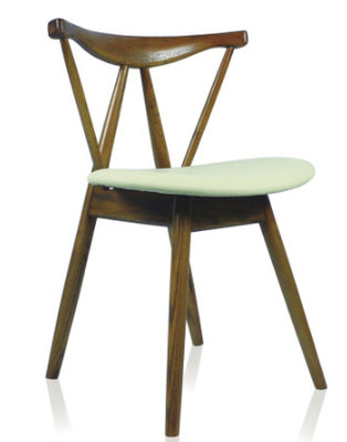 China North Europe style solid wood dining furniture chair supplier