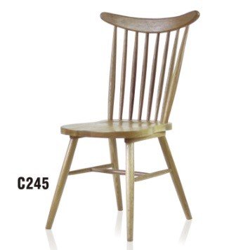 China North Europe style solid wood Windsor dining chair furniture supplier