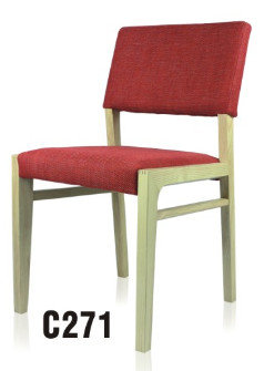 China modern home solid wooden dining chair furniture supplier