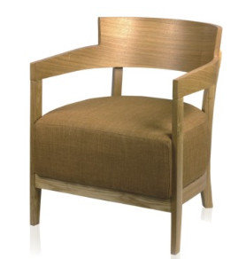 China modern home upholstered lounge arm chair furniture supplier
