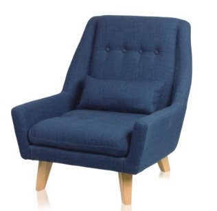 China modern home upholstered chaise chair furniture supplier