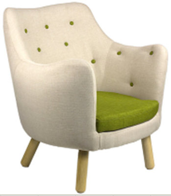 China modern home upholstered single chaise chair furniture supplier