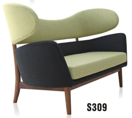 China modern home upholstered 3 seats chaise sofa furniture supplier