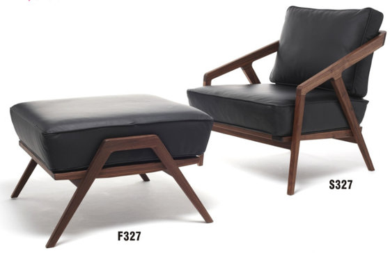 China America style wooden frame home upholstered lounge chair furniture supplier