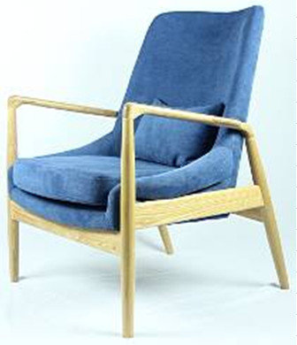 China America style home upholstered wooden frame single recliner arm chair furniture supplier
