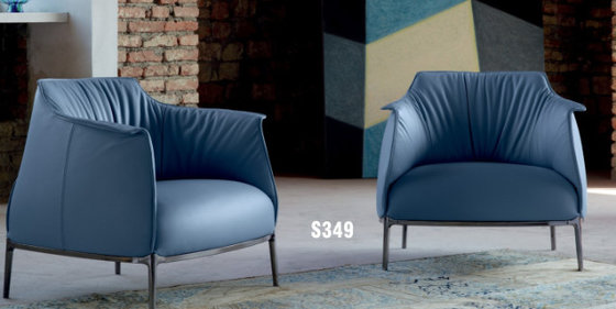 China America style mid century lounge sofa with chromed foot supplier