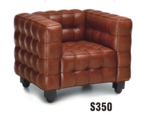 China America style mid century night club sofa with chromed foot supplier