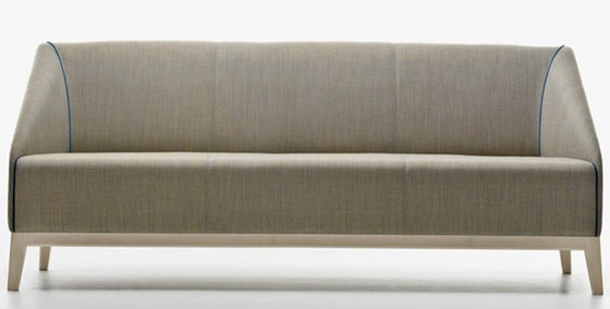 China America style mid century 3 seater home sofa with wood leg supplier