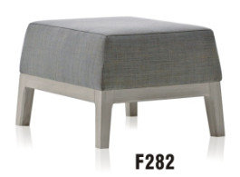 China America style mid century home ottoman with wood leg supplier