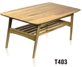 China America style mid century rectangle solid wood coffee table furniture supplier