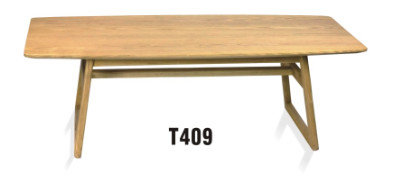 China America style mid century rectangle wood coffee table furniture supplier
