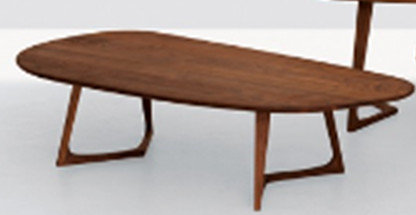 China America Mid century solid wood low coffee table supplier