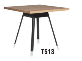 China America style mid century wooden square dining table furniture supplier