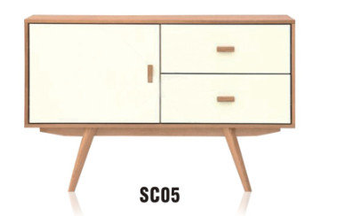 China America style solid wood side drawer cabinet furniture supplier