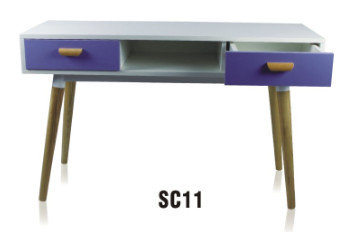 China North Europe style solid wood home office desk furniture supplier