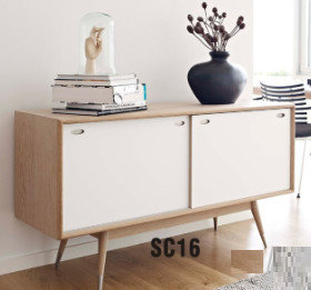 China America style solid wood buffets cabinet furniture supplier