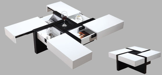 China modern living room square coffee table furniture supplier
