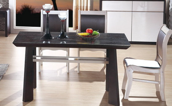 China America style rectangle wood dining table furniture supplier