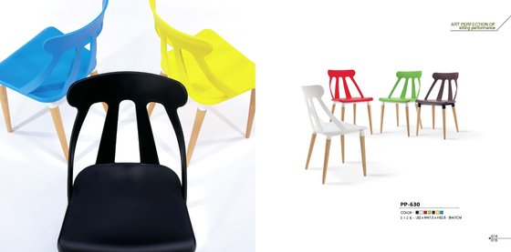 China modern cafe room chair with wooden leg supplier