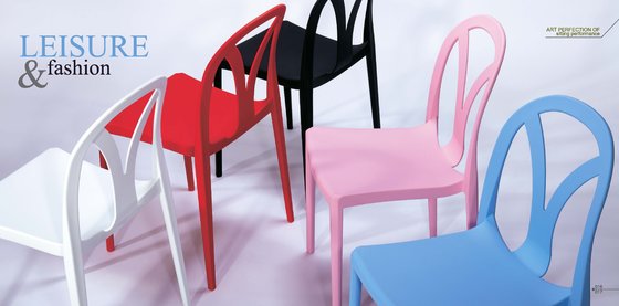 China modern plastic restaurant chair furniture supplier