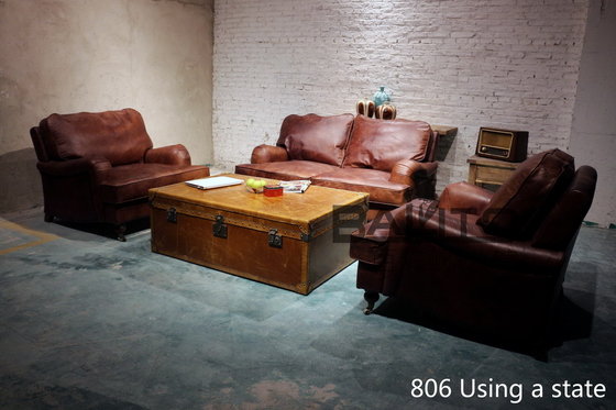 China luxury classic leather sofa set furniture supplier