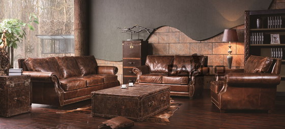 China classic Europe style 1+2+3 leather sofa set furniture supplier