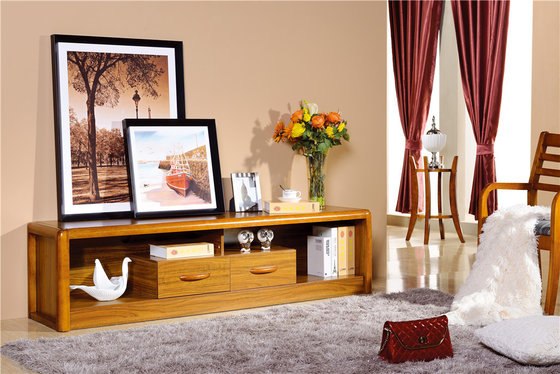 China modern wooden TV stand furniture supplier