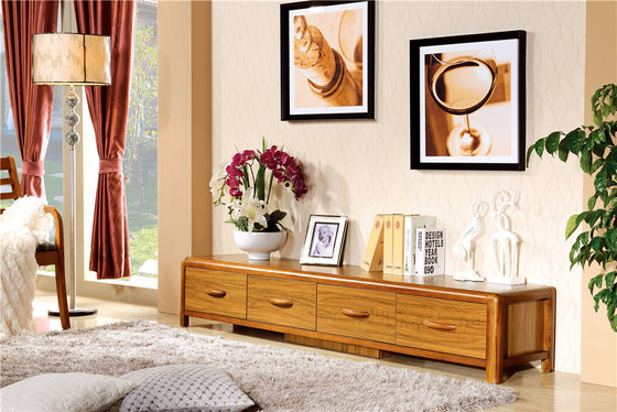 China modern wooden TV cabinet low cabinet furniture supplier