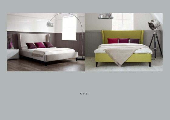 China modern top quality fabric bed furniture supplier