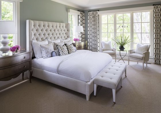 China modern top quality fabric double bed furniture supplier