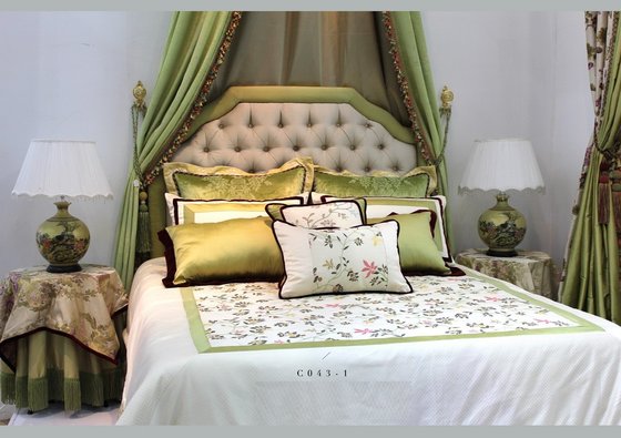 China top quality fabric soft bed furniture supplier